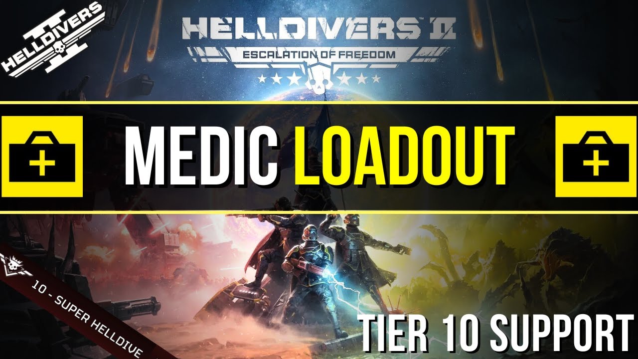 Helldivers 2: Ultimate Team Support | Medic Loadout - YouTube