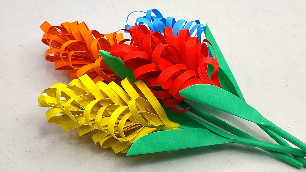 🌸3D Paper Flowers🌸Paper Hydrangea DIY3D origami🌸Home Decor🌸Paper Crafts ...