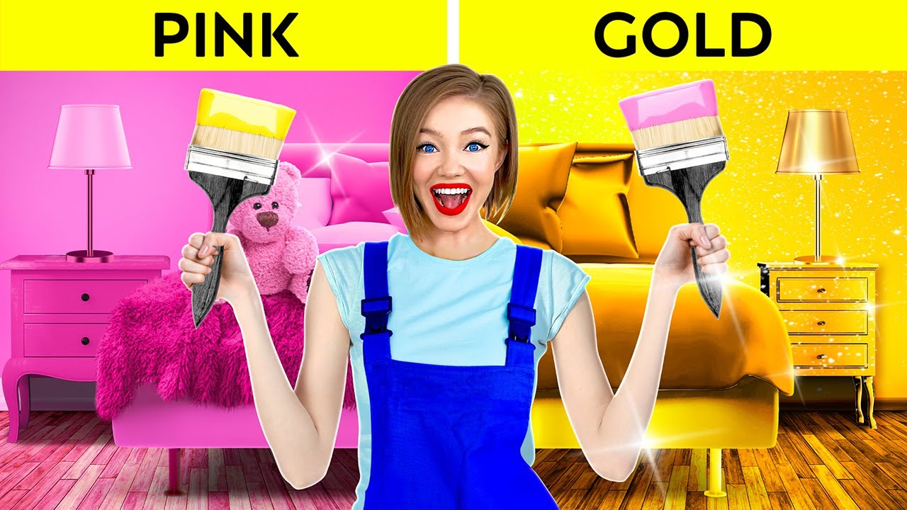 BUILDING CUTE CANDY HOUSE || We Build Tiny House at Home! Decor Ideas ...