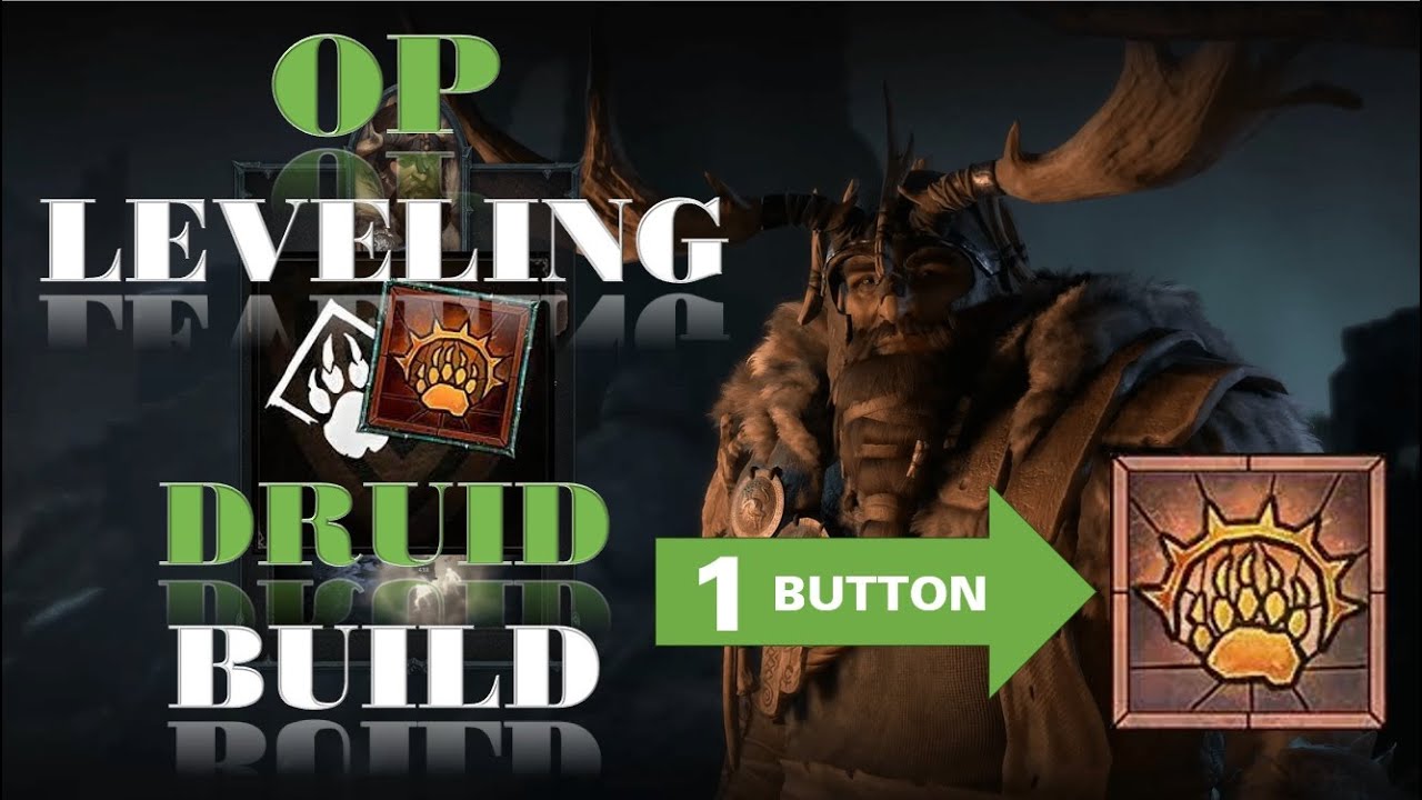[Diablo 4] Best Druid leveling build right now! - YouTube
