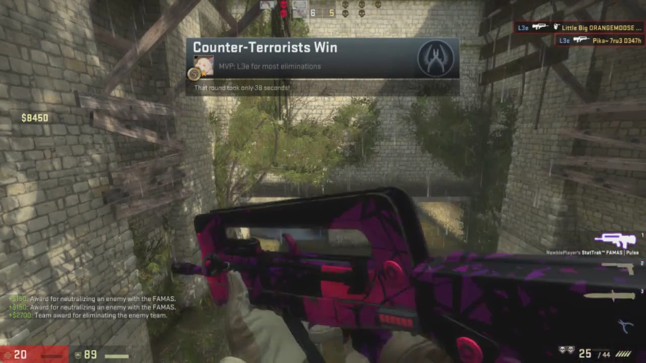 FAMAS Pulse StatTrak - Counter Strike Go Skin - YouTube