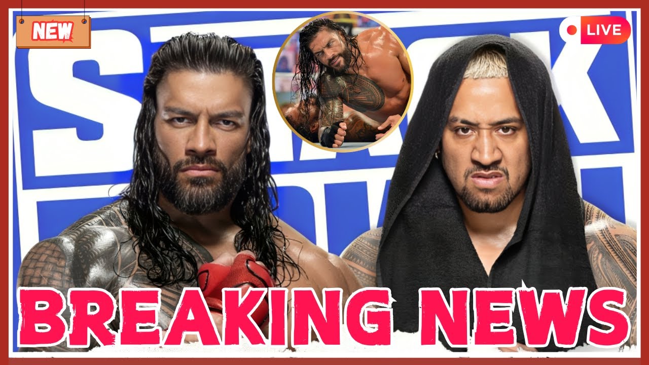 "Tears Flow as Roman Reigns Reveals Tragic Update About Solo Sikoa ...