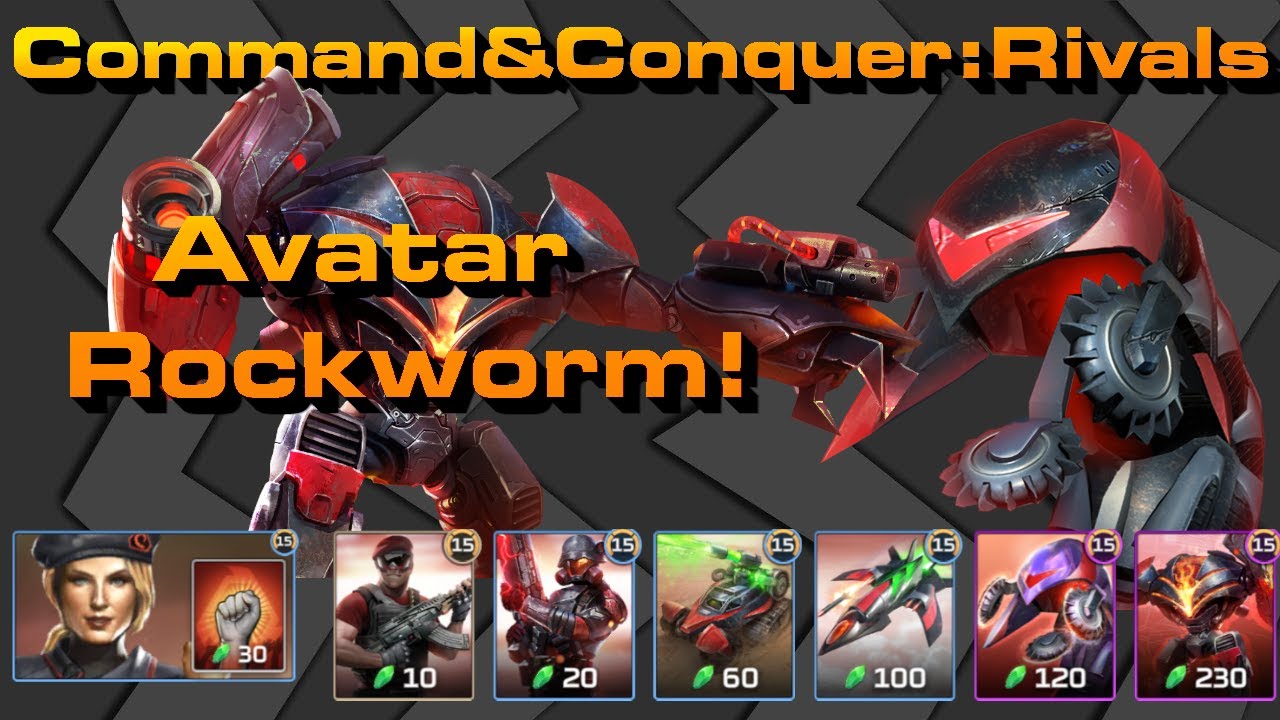 C&C Rivals: Avatar Rockworm! - YouTube