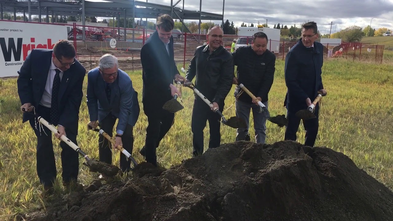 New SIGA Central Office building sod turning ceremony - YouTube