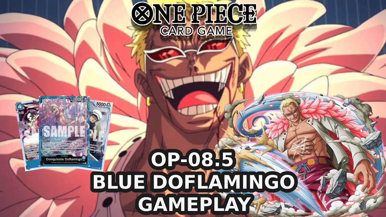 [OP-08.5] ST-17 Seven Warlords Support, Swarm! Blue Doflamingo Deck ...