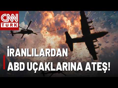 İranlılar ABD Uçaklarına Ateş Açıyor! Birden Fazla ABD Uçağı Düşürülmüş Olabilir Mi?