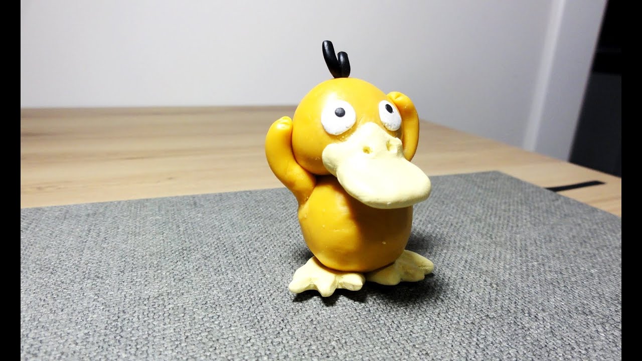 Polimer Kil Modelleri: Pokemon Psyduck / Polymer Clay Models: Pokemon ...