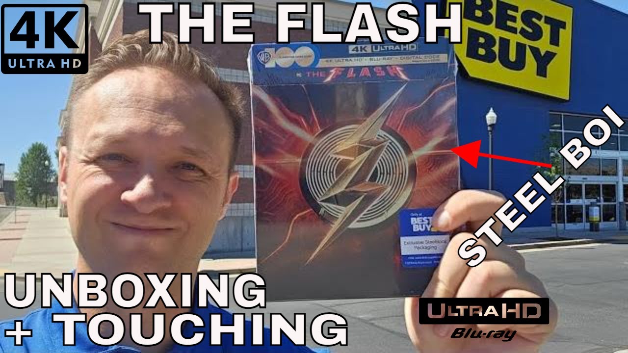 The Flash 4K Steelbook Unboxing - Best Buy Exclusive - YouTube