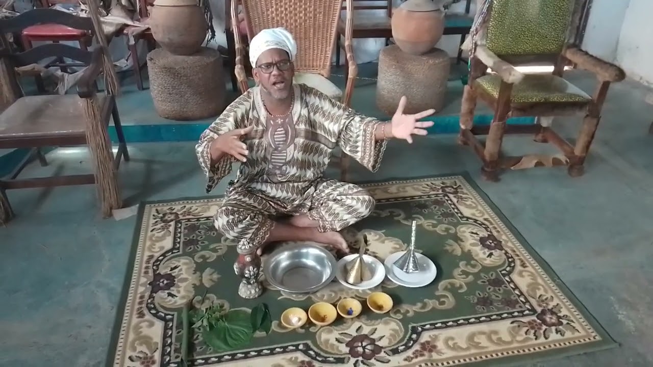 consagração do adjar instrumento do orixá - YouTube