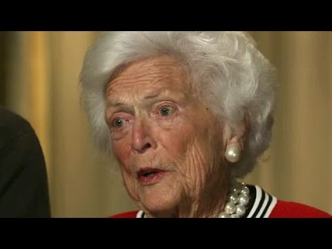 Barbara Bush: I'm sick of Donald Trump