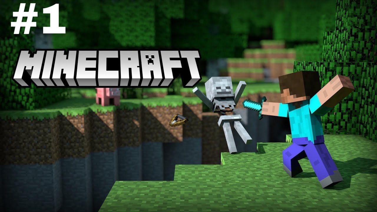 PLAYING MINECRAFT SERIOUSLY FOR THE FIRST TIME (MINECRAFT PART 1) - YouTube