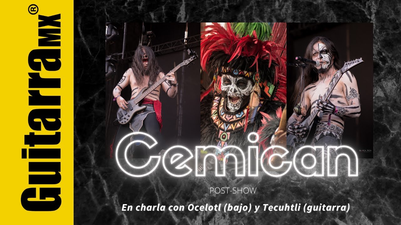 ENTREVISTA CEMICAN: En charla con Tecuhtli (guitarra) y Ocelotl (bajo) | Revista GuitarraMX ...