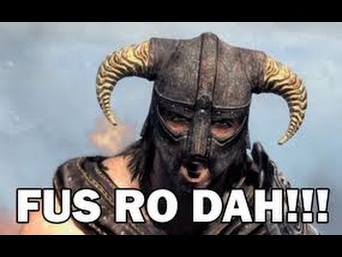 FUS RO DAH! SONG + LYRICS [FUNNY]