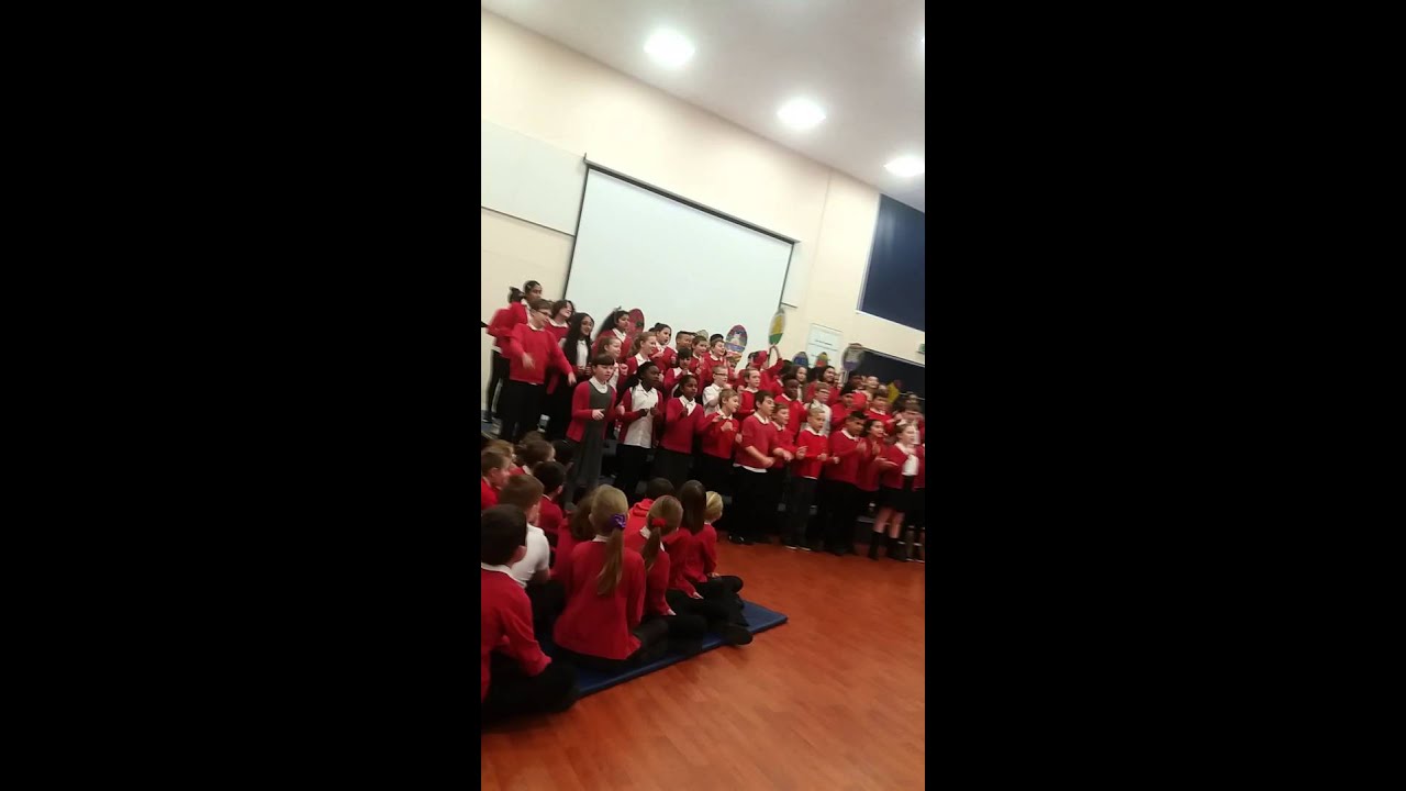 'Year 5/6 Whitmore park primary school singing - YouTube