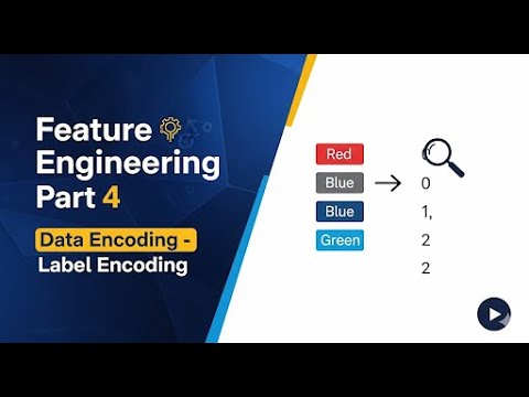 Feature Engineering Part 4: Data Encoding - Label Encoding 🚀 - YouTube