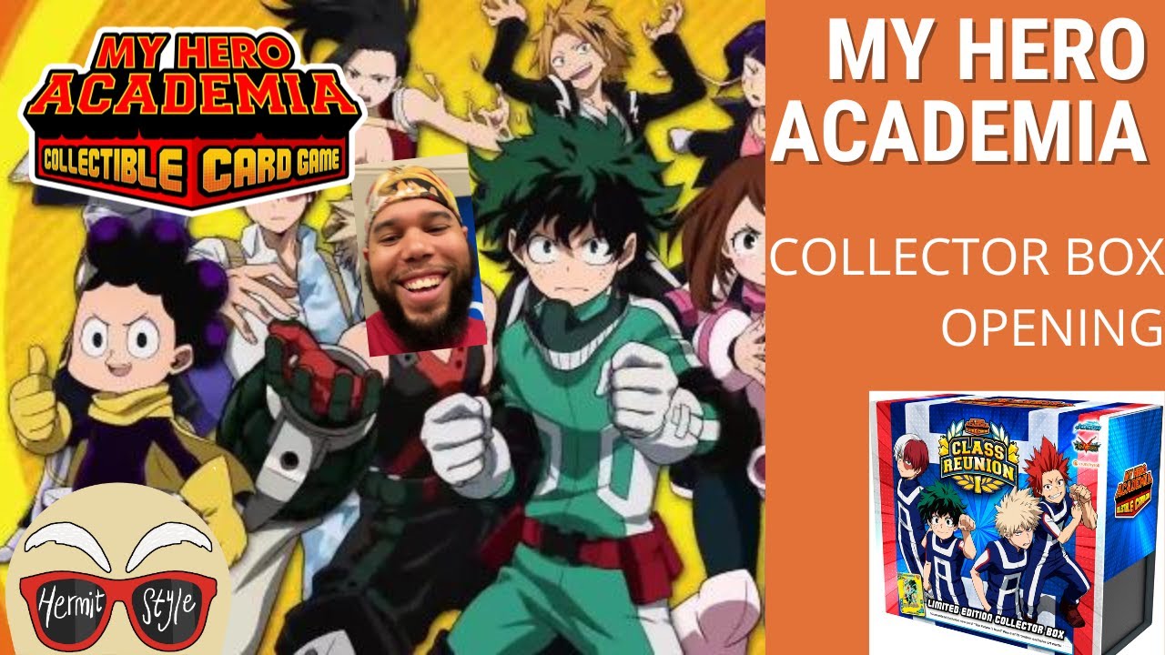 FIRST LOOK! My Hero Academia Collector Box Opening - MHA CCG - YouTube