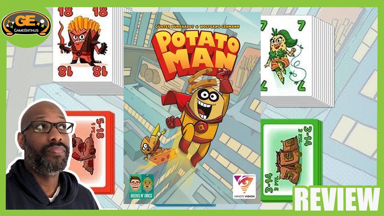 Potato Man Review & How to Play | Geeks n Orcs Mind's Vision - YouTube