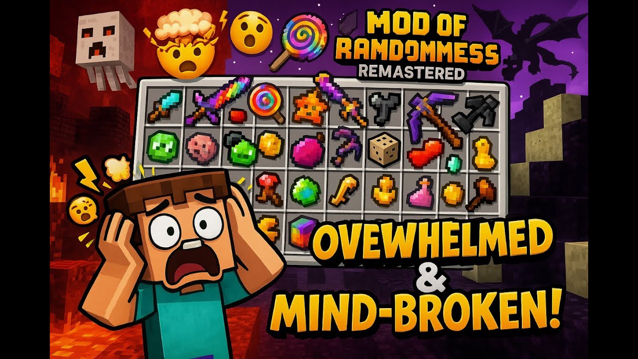 Overwhelmed and Mind-Broken by Minecraft’s 'Mod of Randomness ...