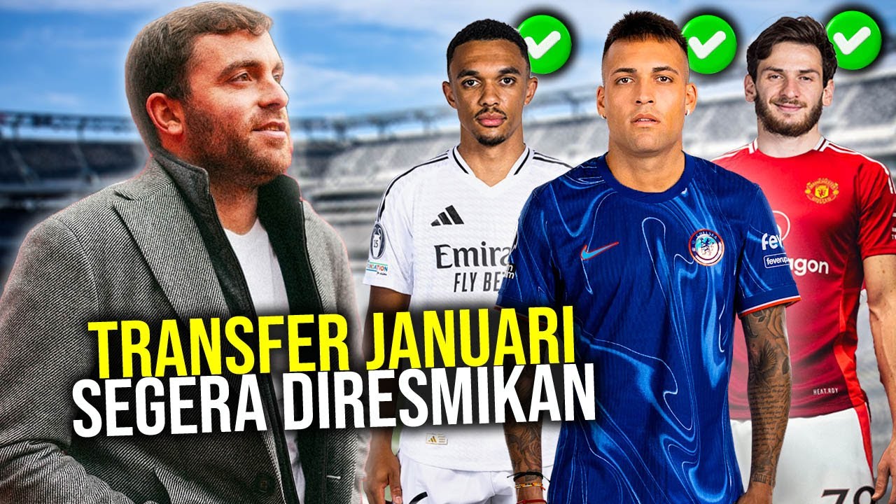 BURSA TRANSFER MUSIM DINGIN 2025 MEMANAS ALEXANDER-ARNOLD KE MADRID, PEP DESAK PEMBELIAN PEMAIN ...