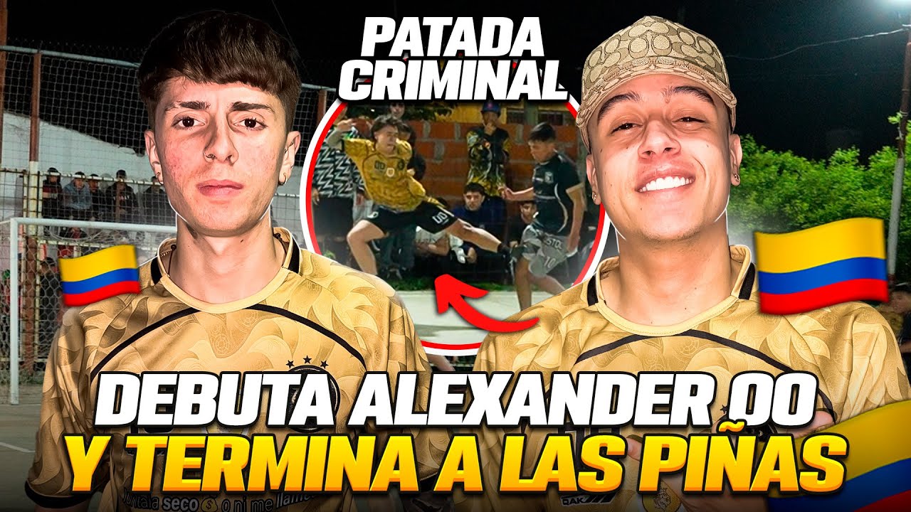 DEBUTÓ ALEXANDER 00 en el POTRERO y a las PIÑAS🥊 - YouTube