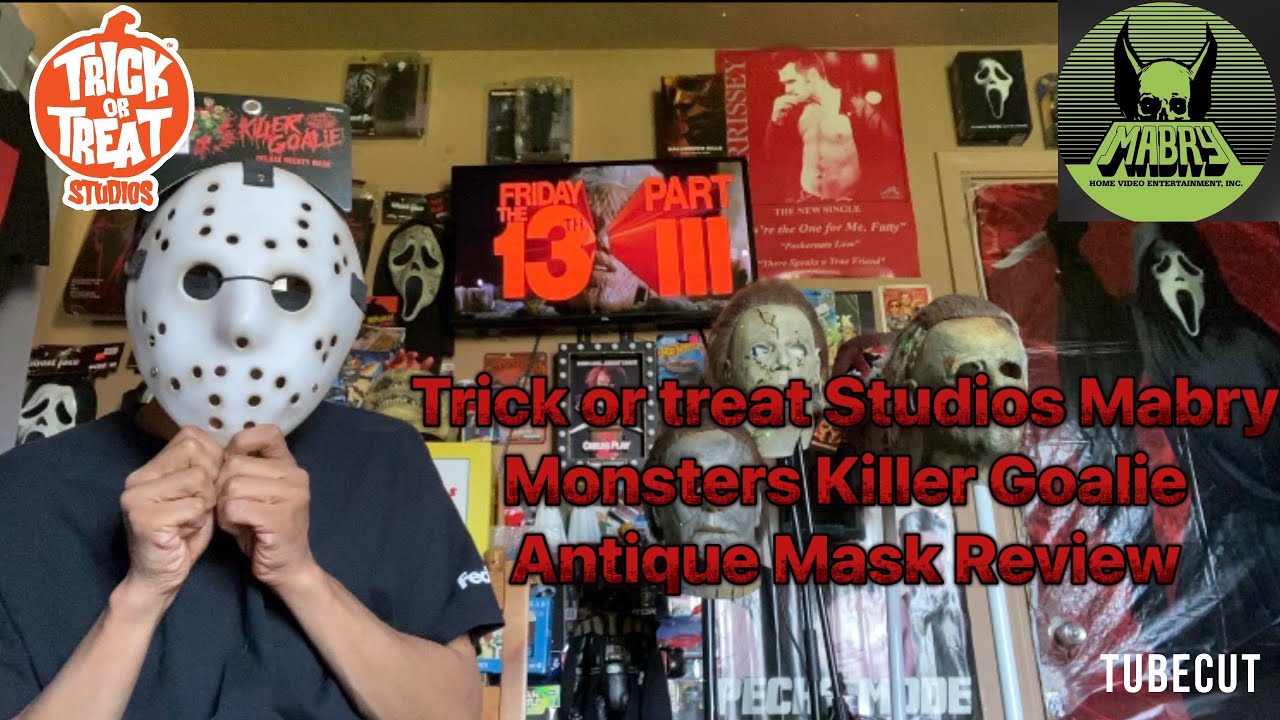 Trick Or Treat Studios Mabry Monsters || Killer Goalie Antique Mask ...