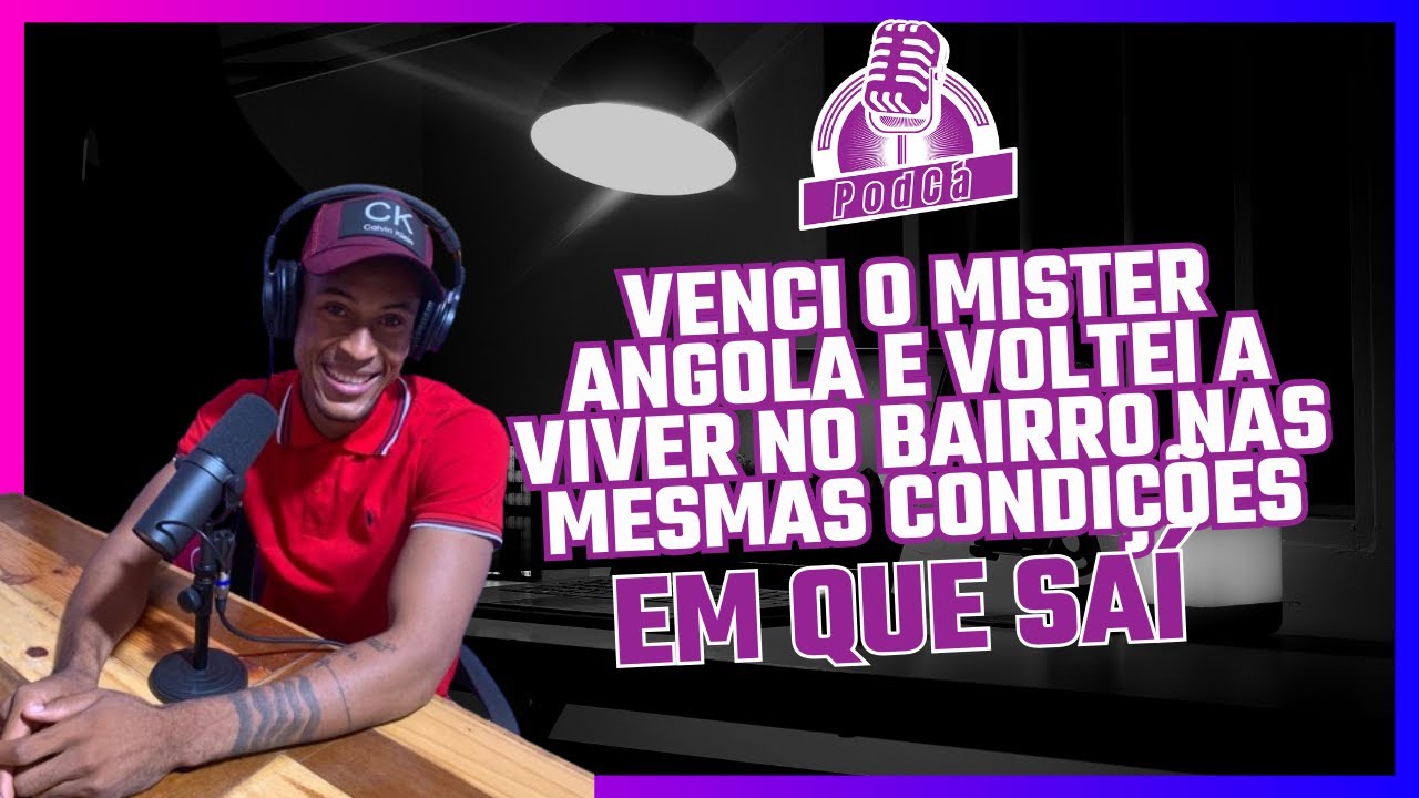 Venci o Mister Angola e voltei a viver no Bairro Nas mesmas condições ...