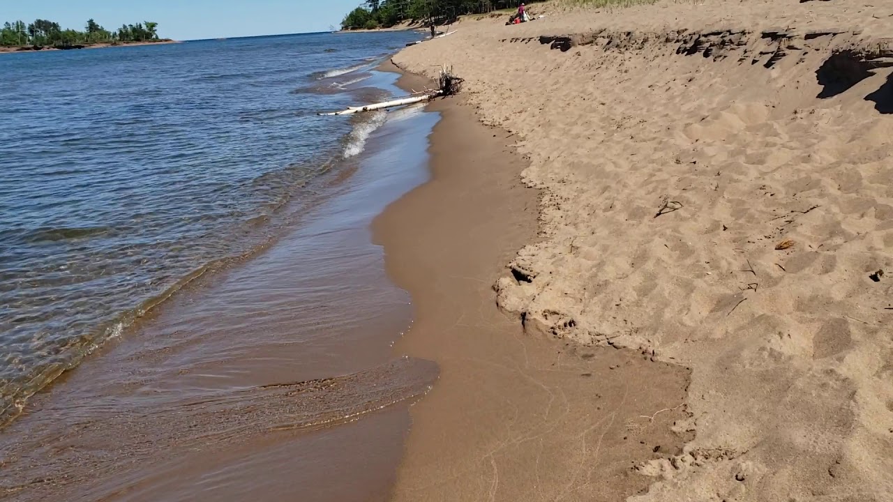 Journey on Presque Isle point beach, northern Marquette, MI: Lake ...