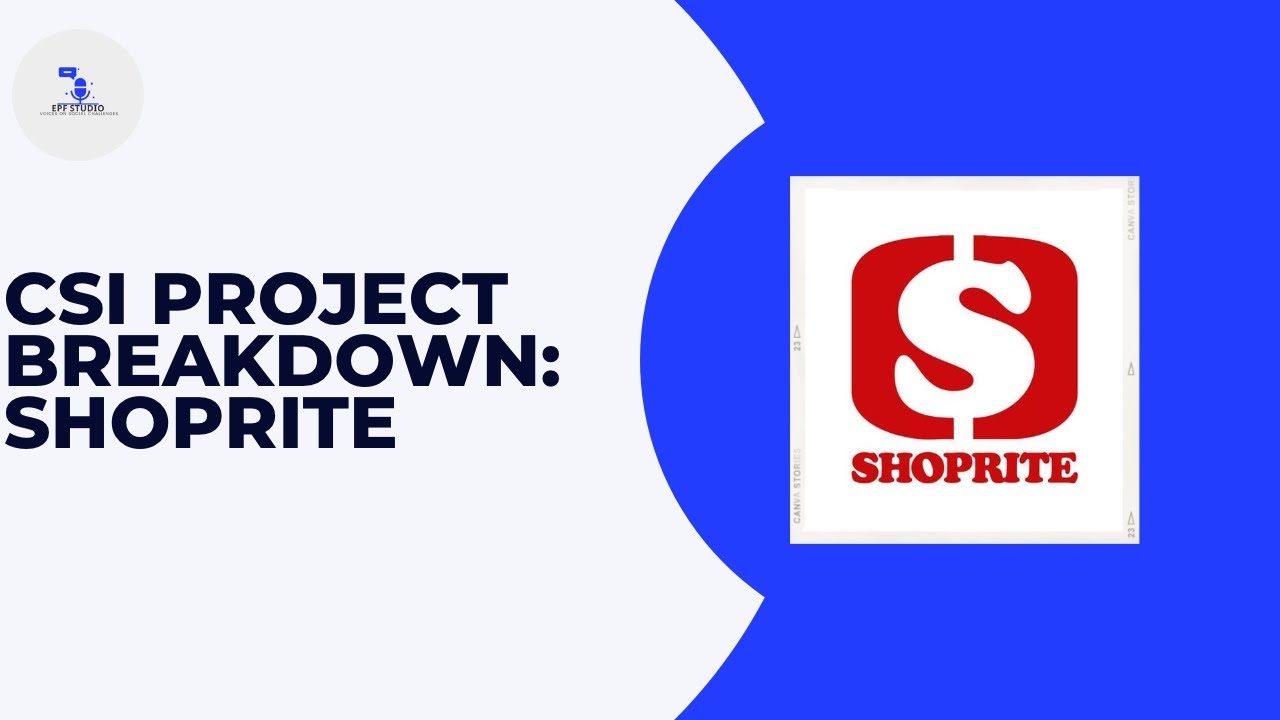 CSI MONDAY : SHOPRITE - YouTube