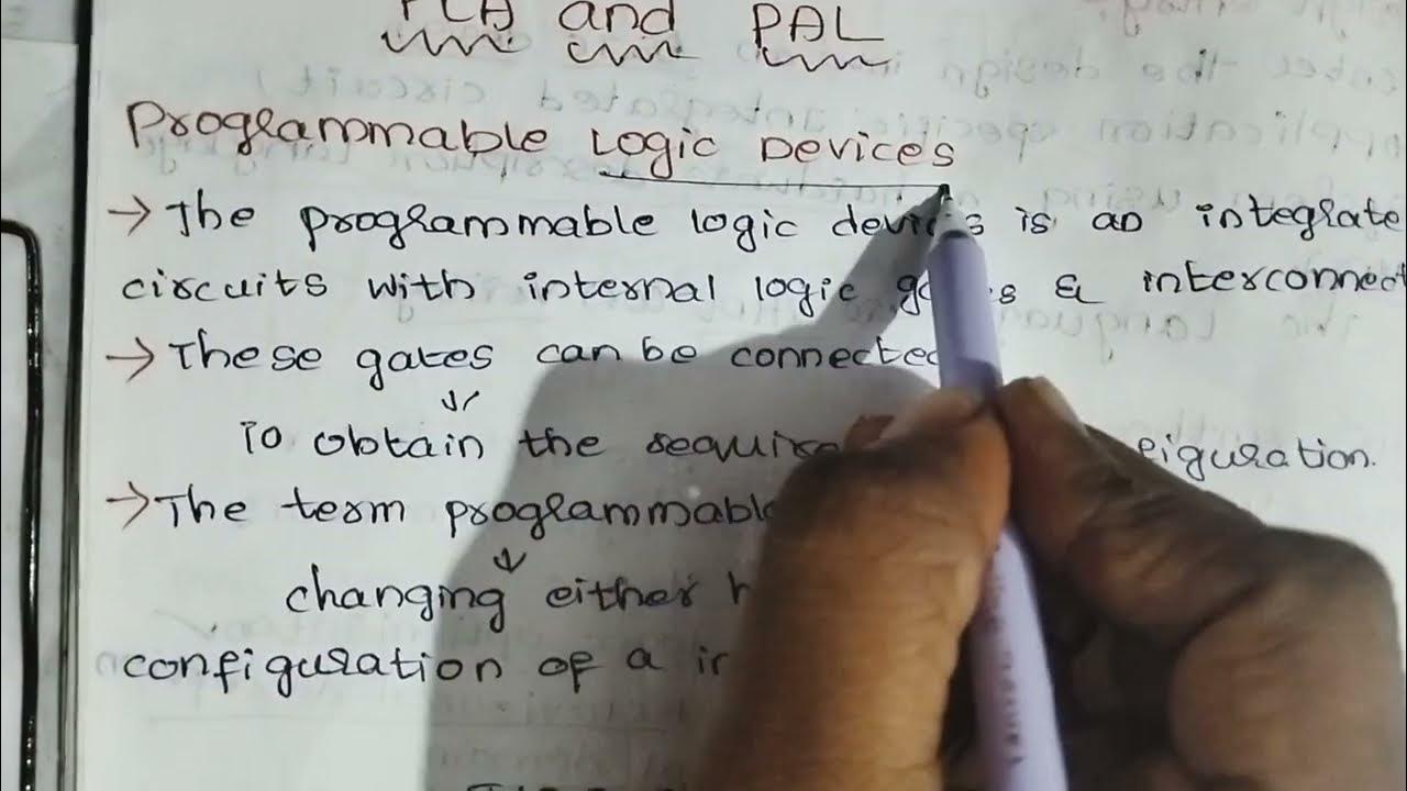 PLA and PAL|VLSI|Programmable Logic Array|programmable Array Logic ...
