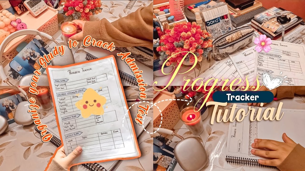 This One Progress Tracker Can Change Your Admission Prep||Study Smarter ...