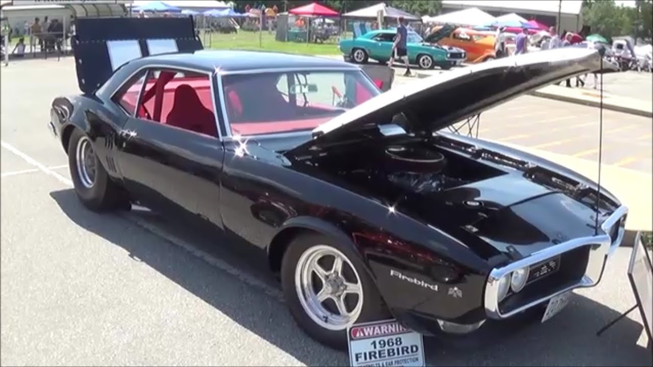 1968 Pontiac Firebird Pro Street Race - YouTube