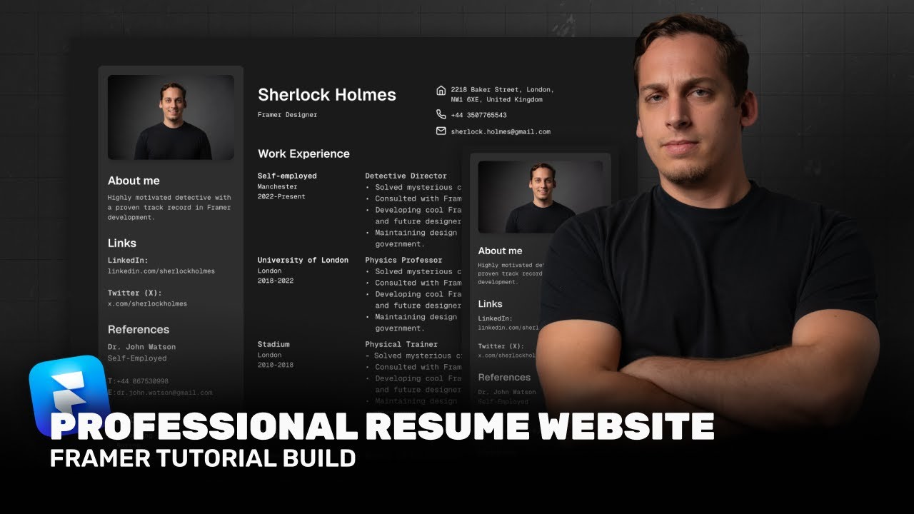 Turn Your Resume into a Framer Website (Step-by-Step) - YouTube