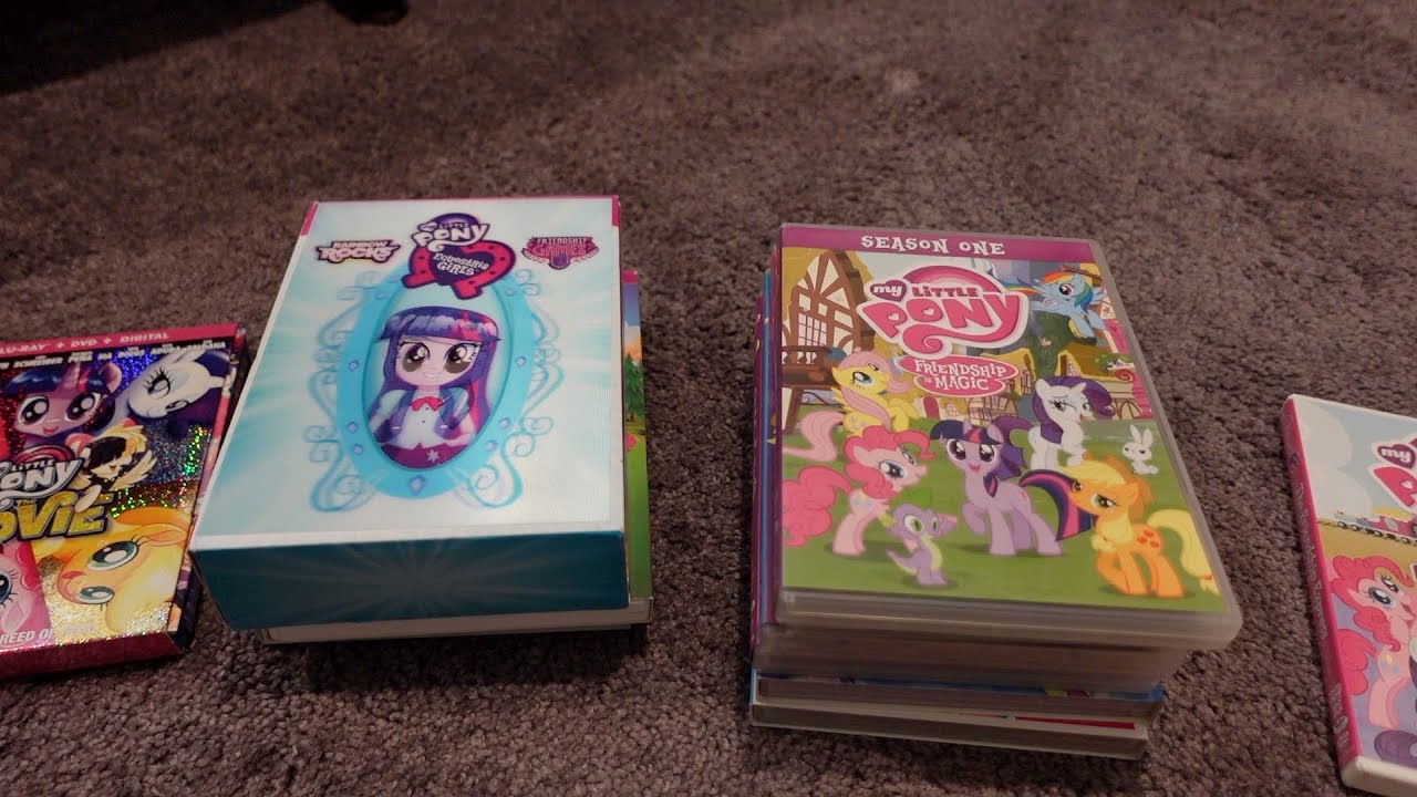 My Little Pony DVD collection - YouTube