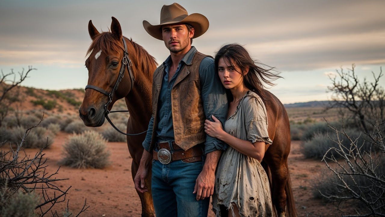 She Fled Barefoot Through Thorn Bushes Until Cowboy Lifted Her Onto His ...