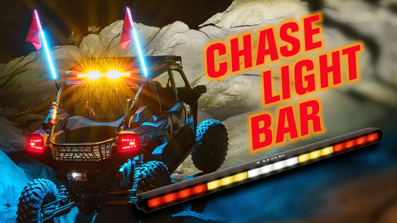 Tusk UTV Chase Light Bar - YouTube