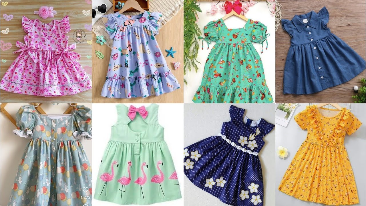 new baby frock design 2024 ||lawn frock design ideas - YouTube