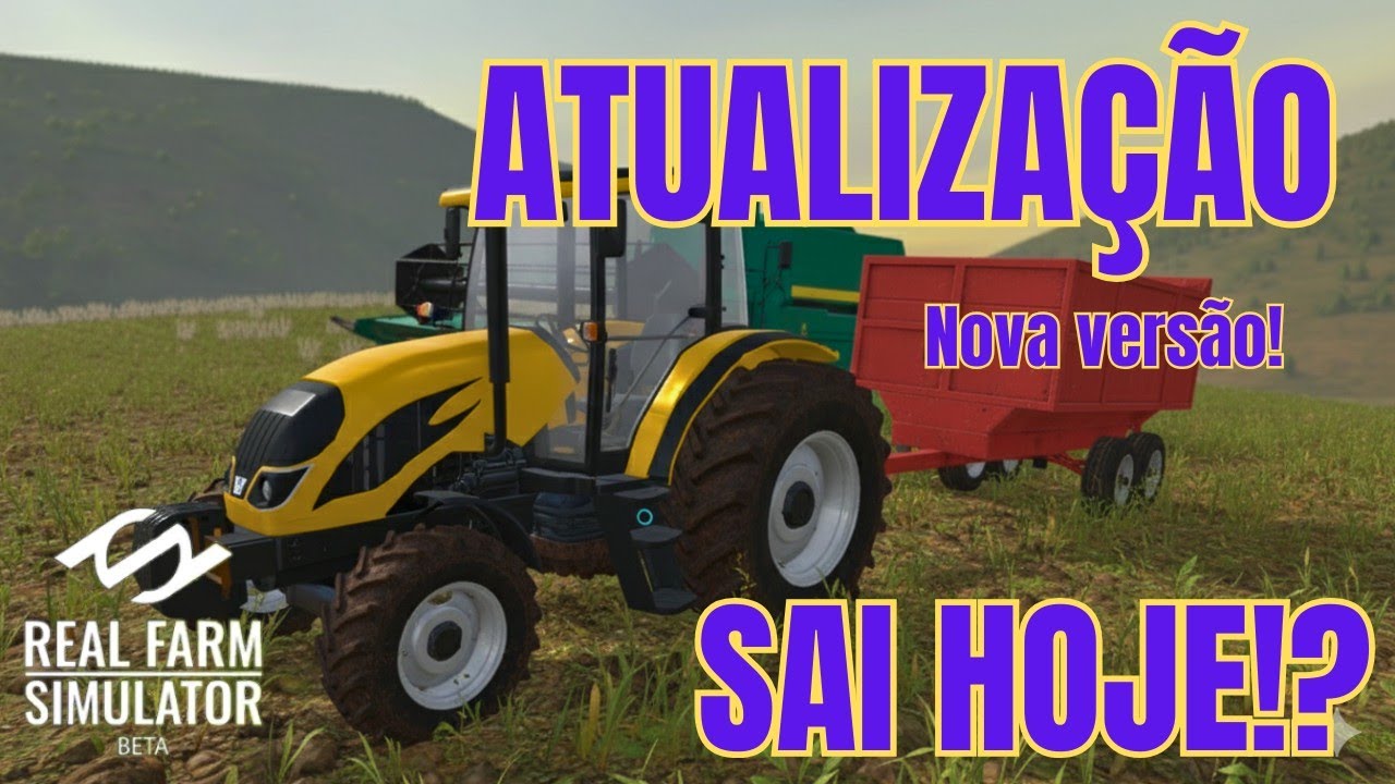 REAL FARM SIMULATOR sai hoje a ATUALIZAÇÃO!? - YouTube