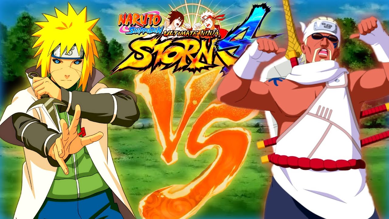 BATTLE 21 ULTIMATE SURVIVAL MINATO VS KILLER BEE FULL POWER ! NARUTO ...