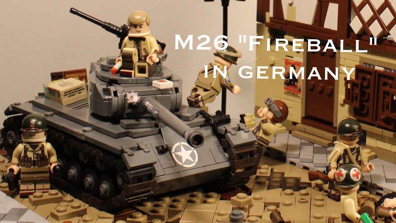 Lego WW2 Moc - M26 "Fireball" in Germany, 26th Februrary by milo_bricks ...