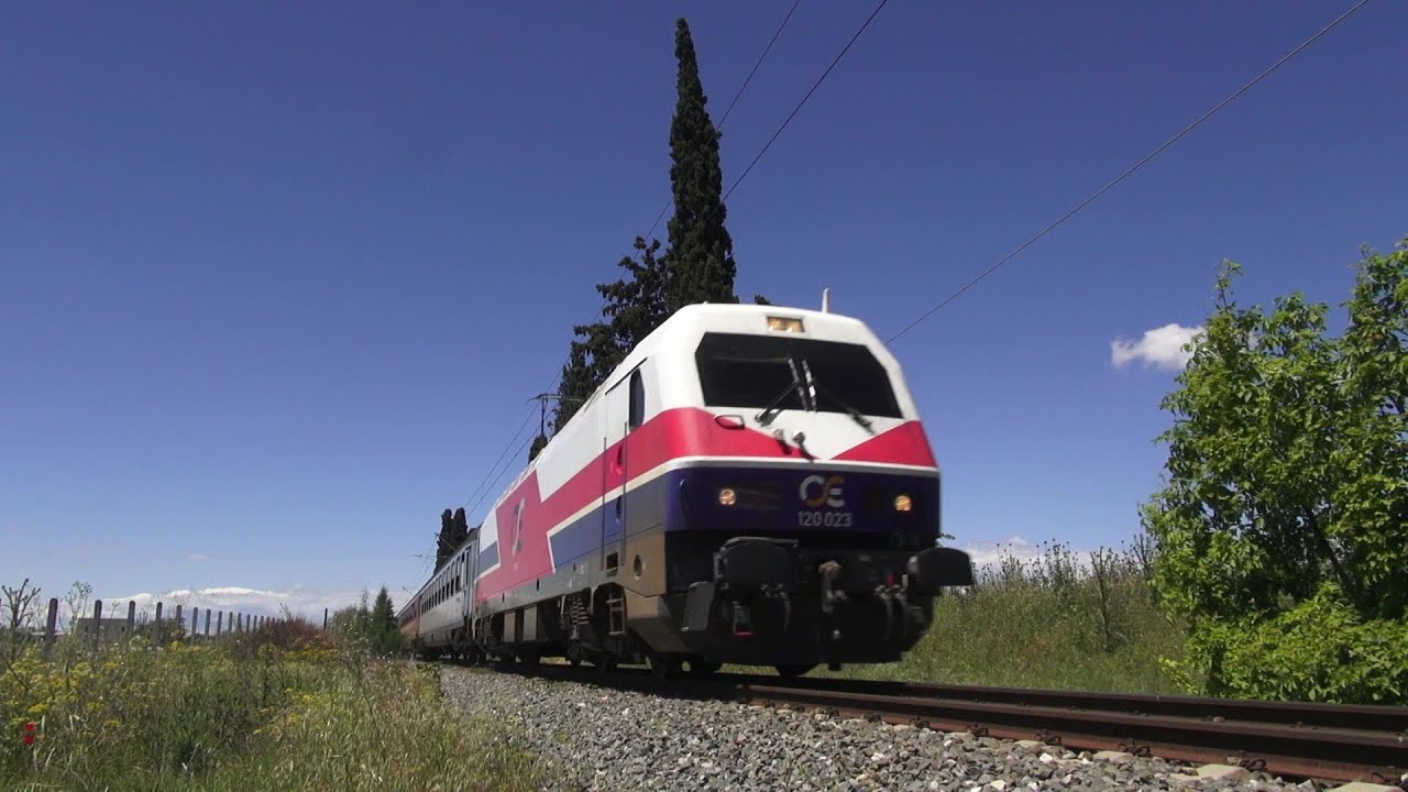 Siemens "Hellas Sprinter" at Gefira and Ag.Athanassios.(18/05/2014 ...