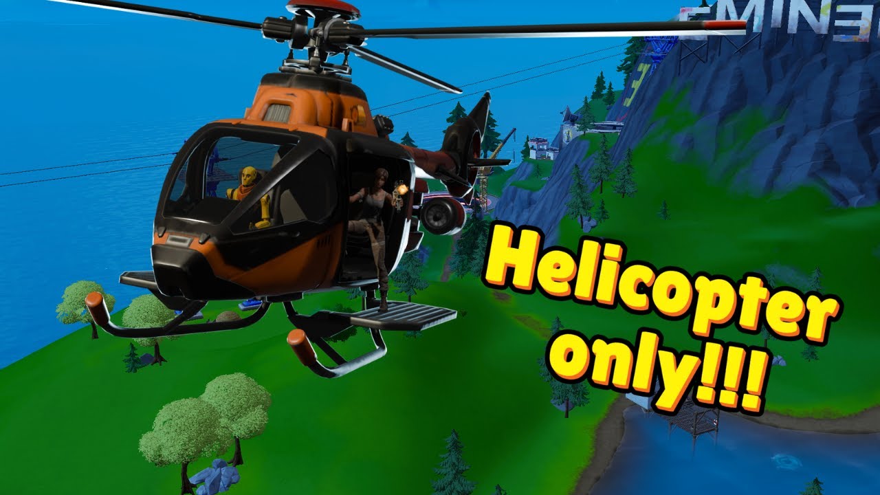 Helicopter only challenge!! - YouTube