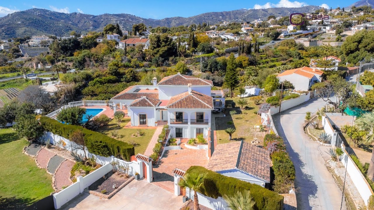 CSA1954 LUXURY VILLA WITH SEAVIEWS AND POOL IN TABLAZOS, FRIGILIANA ...