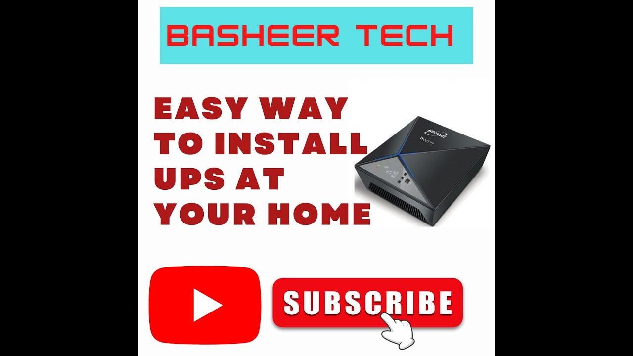 How to Install UPS in Home 2022 | Easy Way to Install UPS at Your Home ...