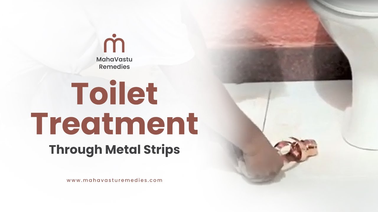 Treatment of Toilet through Metal Strip | Installation Procedure Step ...
