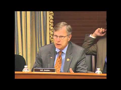Dr. Babin Questions Witness on EPA’s Predetermined Efforts to Block the ...