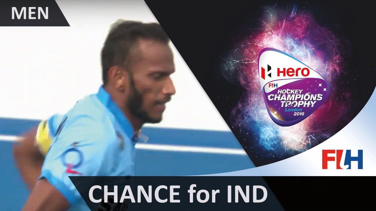 GER 2-3 IND SV Sunil shows his electric pace but fires his shot across ...