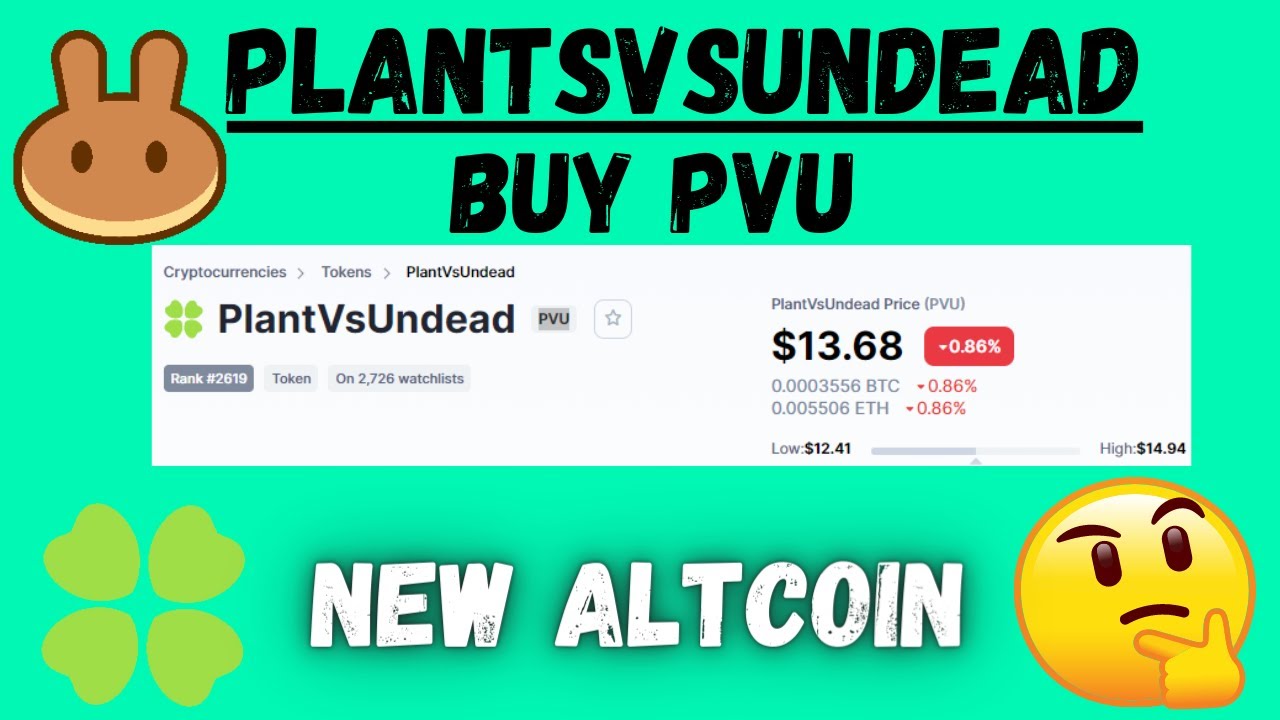 How to Buy PlantVsUndead crypto/ Token in PancakeSwap | PVU coin - YouTube