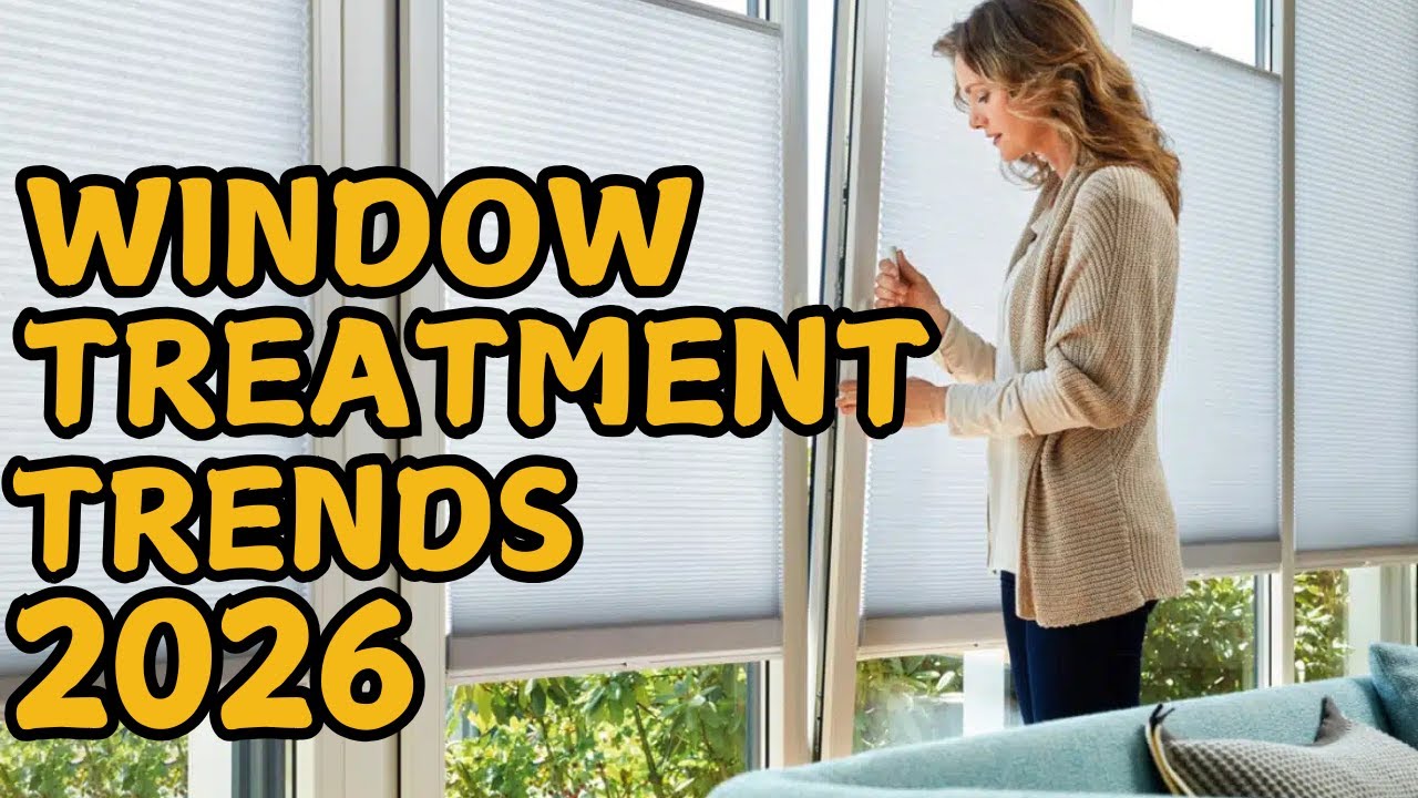 Top 10 Window Treatment Trends for 2026 | Stylish & Modern Home Decor ...