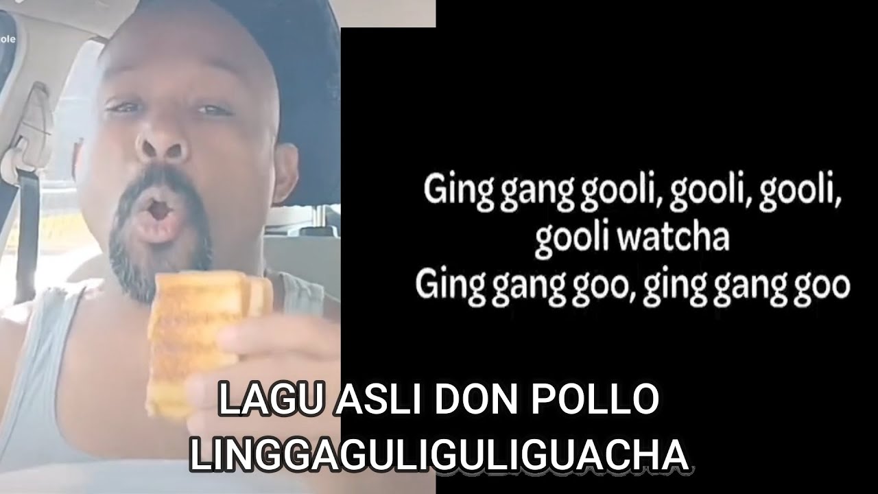 LAGU ASLI DON POLLO LINGGAGULIGULIGUACHA - YouTube