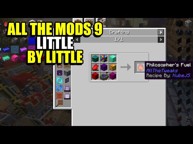Overview Crafting Station Mods Projects Minecraft Schematic] Crafting